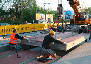 Pre-fab Track for Broadway : Rail for the Valley
